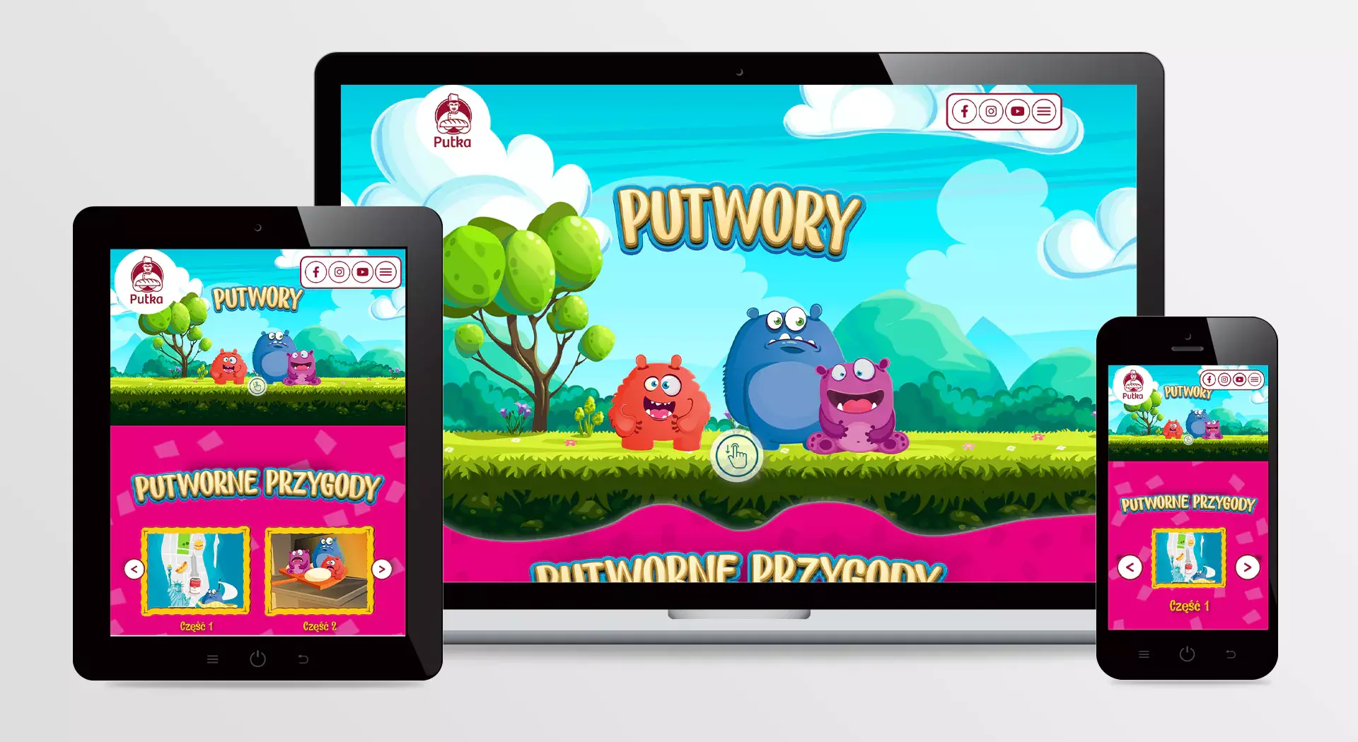 Strona internetowa Putwory Putka | CoolBrand